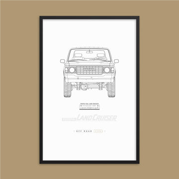 FJ60 art prints – Off-road Icons