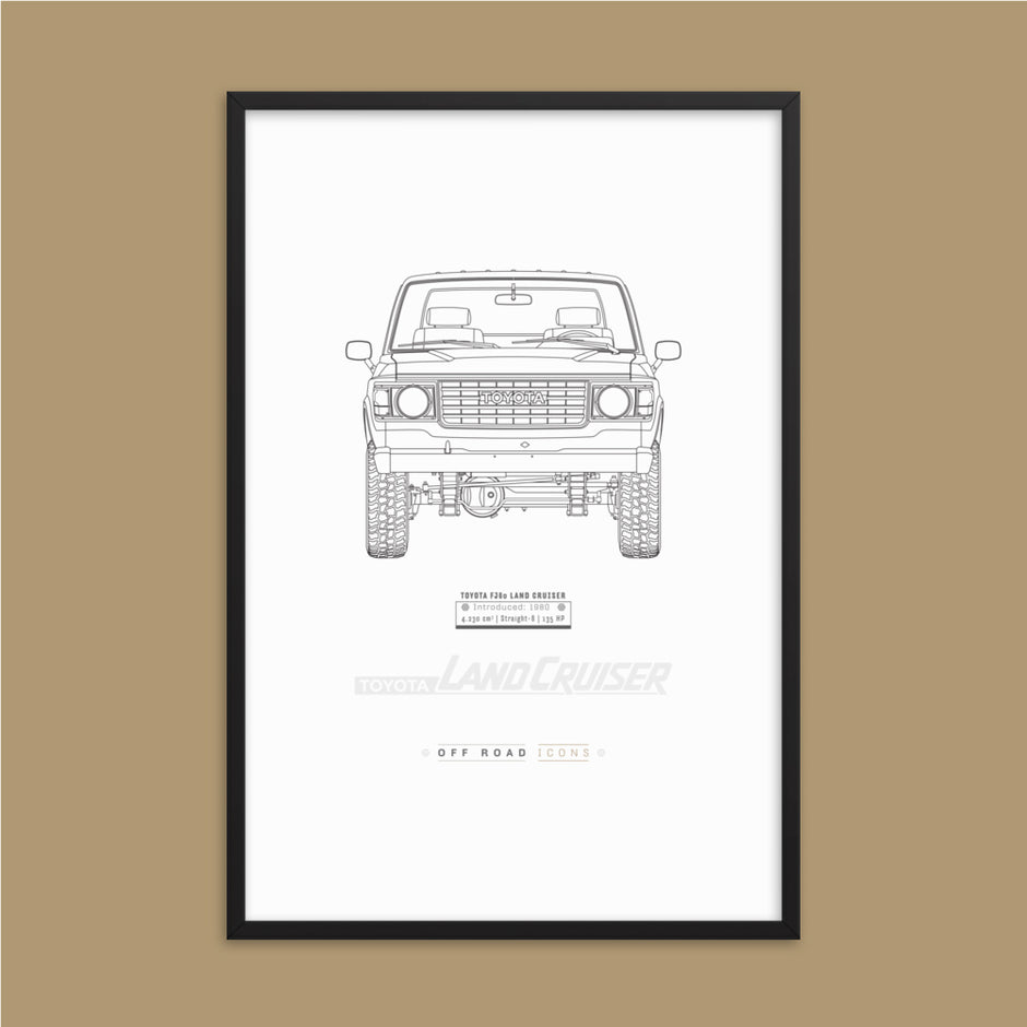 FJ60 art prints – Off-road Icons