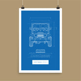 FJ40 art prints – Off-road Icons