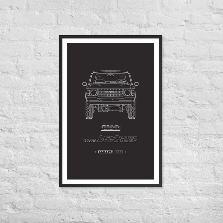 FJ60 art prints – Off-road Icons