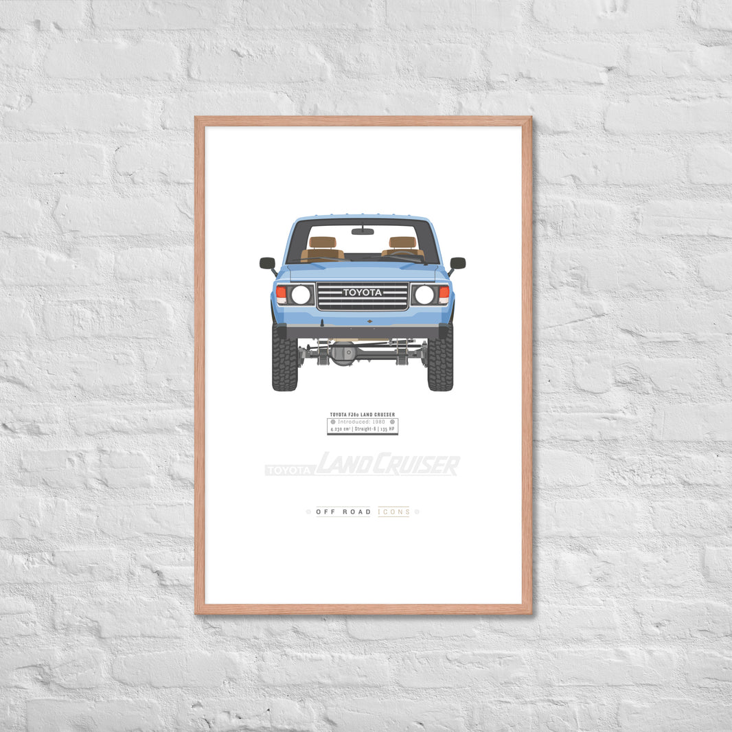 FJ60 art prints – Off-road Icons