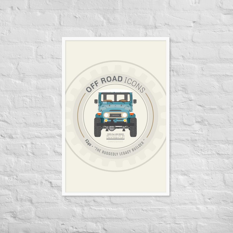 FJ40 art prints – Off-road Icons